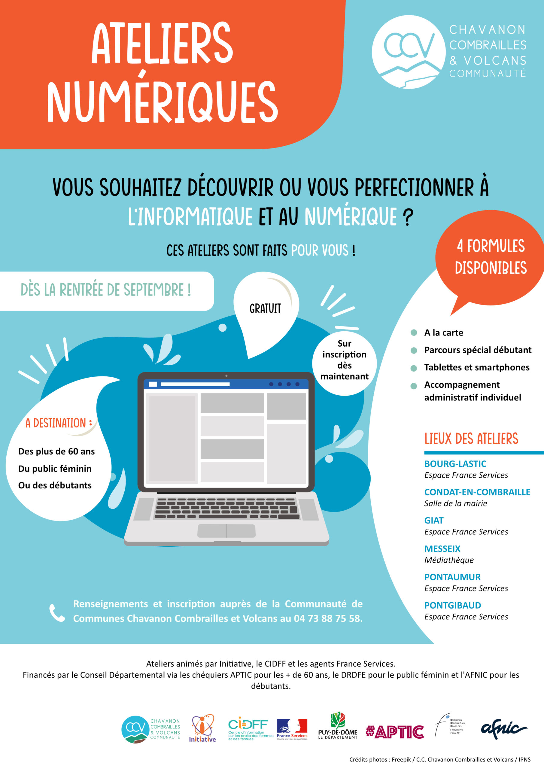 Affiche_ateliers_numériques_CCV - CCV COMMUNAUTE